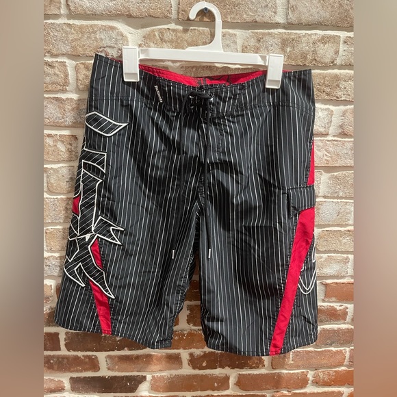 Fox | Swim | Mens Fox Racing Co Swim Trunks Amazing Condition | Poshmark